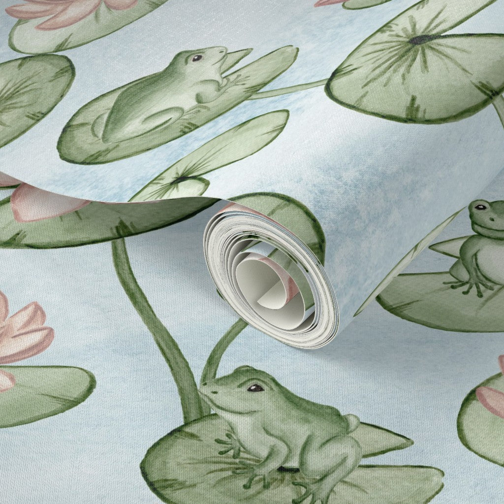 A Wallpaper That Feels Like Us: Meet Our Custom BB Frösch Design by Sa